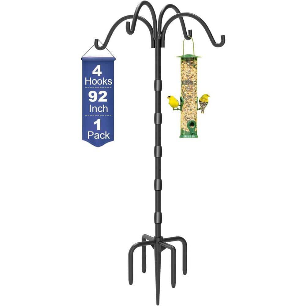 FAWEY TRED INC 4-Hook Adjustable Shepherds Hooks with Plastic Tube, 92 ...