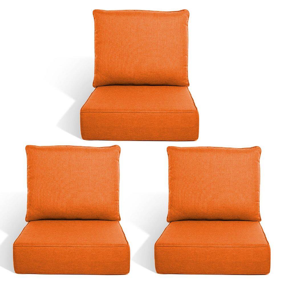 Bellefurn Duraolex 22 in. W x 24 in. D x 6 in. Thick 6-Piece Deep ...