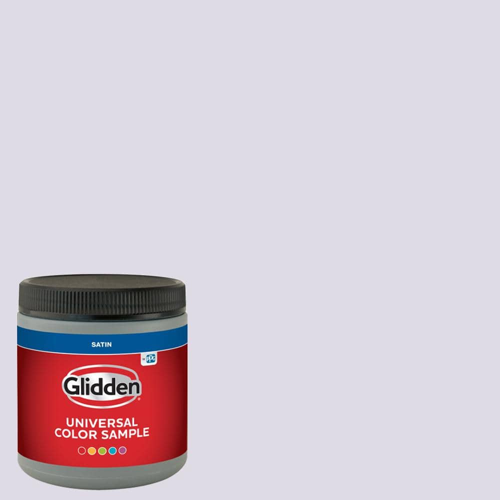 Glidden 8 oz. PPG1175-2 Pale Orchid Satin Interior Paint Sample PPG1175 ...