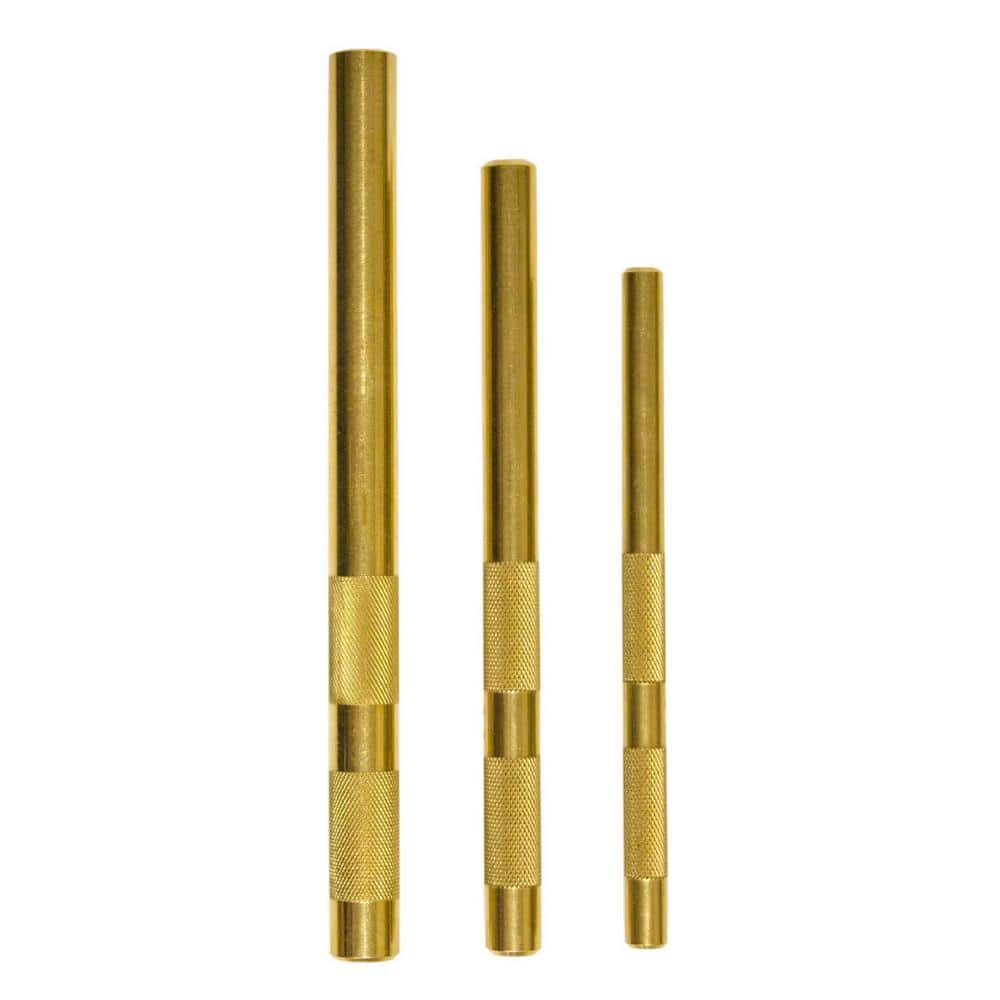 Mayhew Brass Drift Punch Set (3-Piece) 67002 - The Home Depot