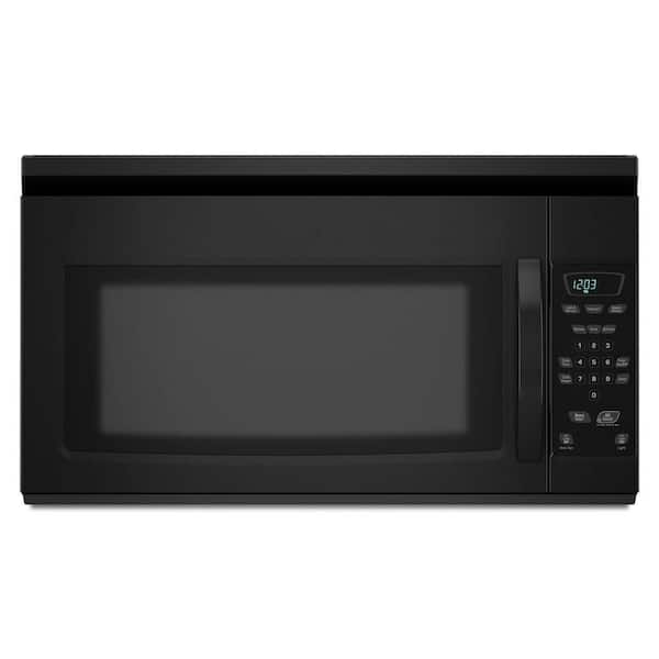 Amana 1.5 cu. ft. Over the Range Microwave in Black AMV1150VAB - The ...