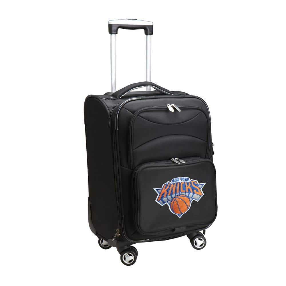 Denco NBA New York Knicks 21 in. Black Carry-On Spinner Softside ...