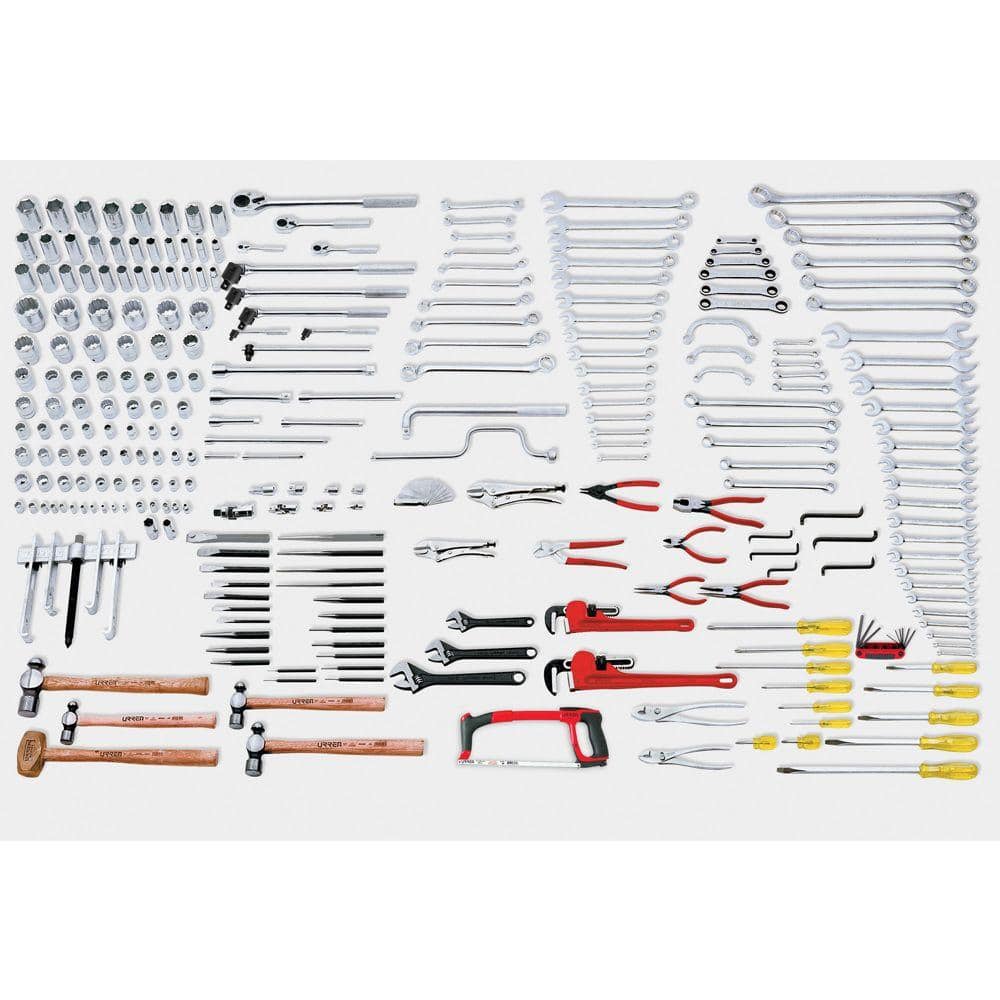 URREA Industrial Master Set (269-Piece)-9909 - The Home Depot