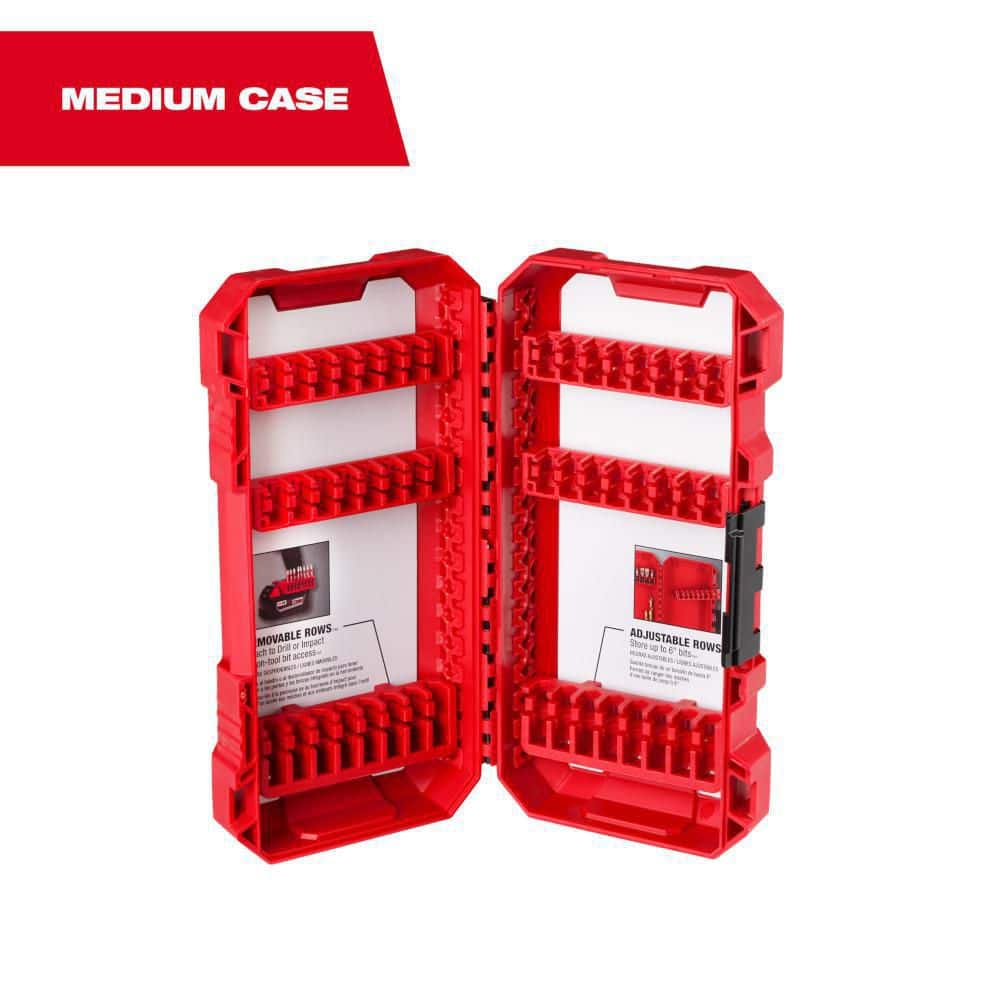 Milwaukee Customizable Medium Case for Impact Driver Accessories 48-32 ...