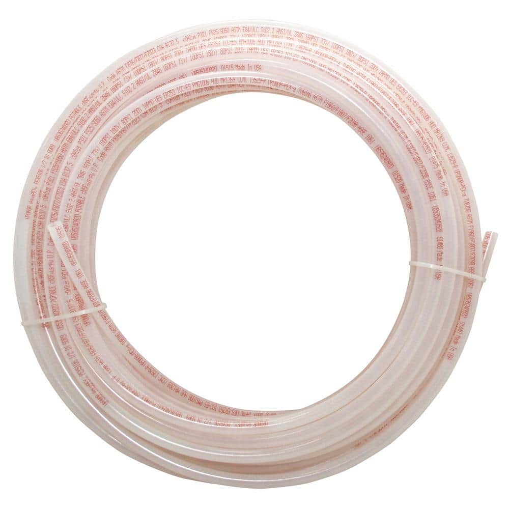 Uponor AquaPEX 1/2 in. x 100 ft. White with Red Print PEX-A Expansion ...