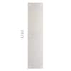 Universal Hardware 3.5 in. x 15 in. Satin Aluminum Push Plate UH41007 ...