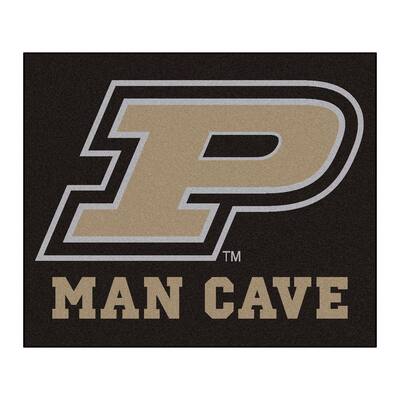 FANMATS Purdue Boilermakers Holiday Sweater Black 1.5 ft. x 2.5 ft ...