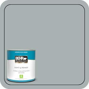 BEHR PREMIUM PLUS 8 oz. #730F-4 Flint Smoke Eggshell Enamel Interior ...