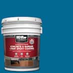 BEHR PREMIUM 5 Gal. #OSHA-1 OSHA SAFETY BLUE Self-Priming 1-Part Epoxy ...
