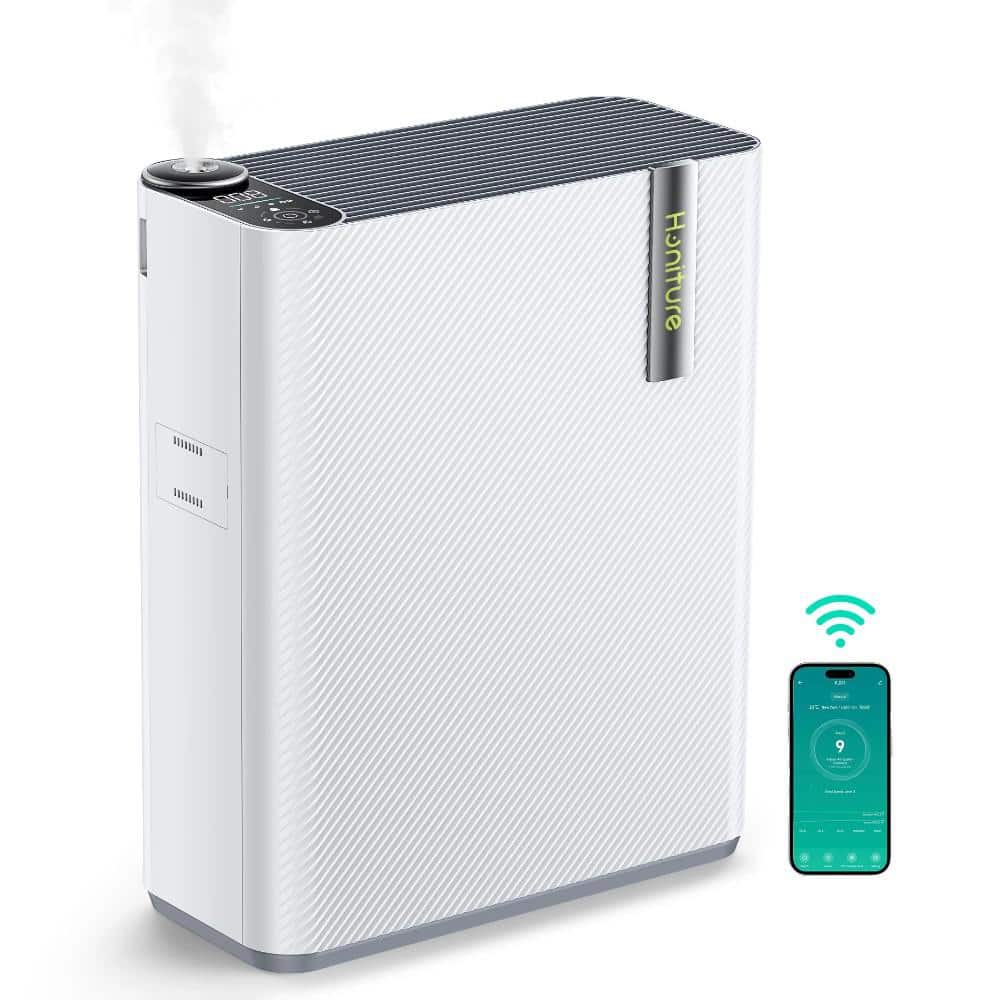 AFAIF 1732 sq.ft. HEPA - True Personal Air Purifier in White with Timer ...