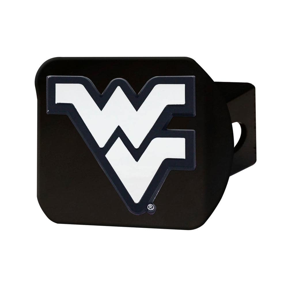 FANMATS NCAA West Virginia University Class III Black Hitch Cover with ...