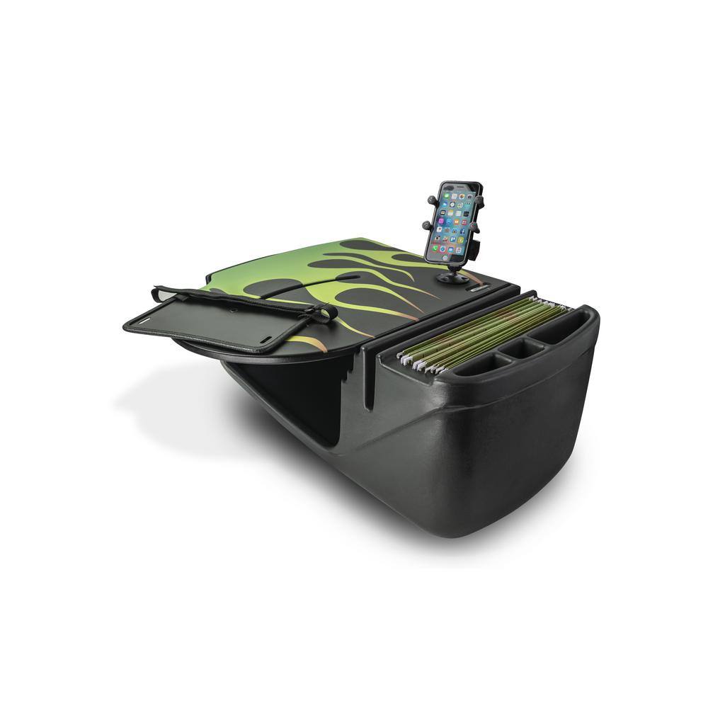 AutoExec RoadMaster Car Candy Apple Green Flames withPhone Mount ...