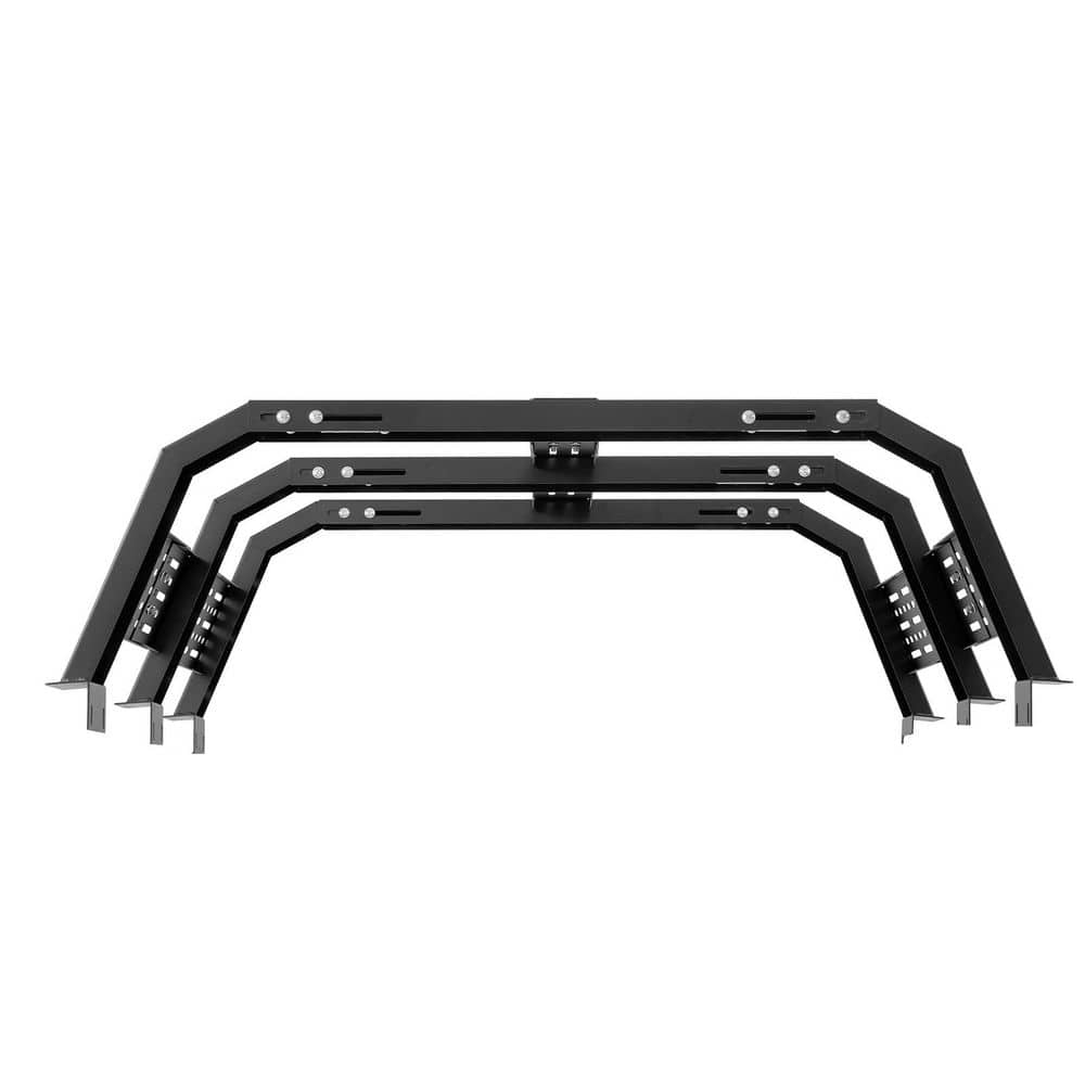 SKYSHALO Overland Truck Bed Rack, 49.2-67.9 in. Width, Adjustable ...