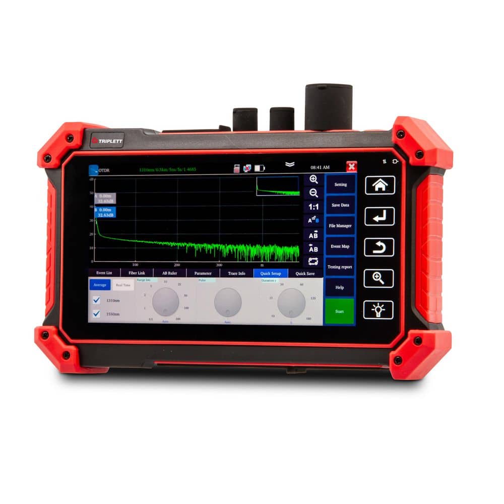 TRIPLETT Professional Multi-Function OTDR/Network Tool OTDR1315 - The ...