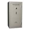Tracker Safe 24-Gun Fire-Resistant Combination/Dial Lock Gun Safe, Gray ...