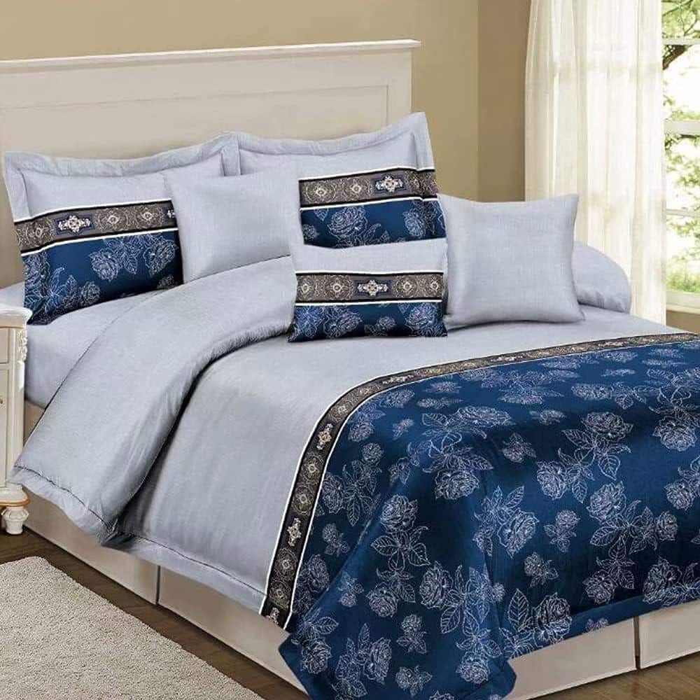 Shatex 3-Piece Brown All Season Bedding King Size Comforter Set, Ultra ...