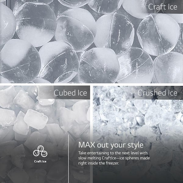 LG 29 cu. ft. SMART MyColor InstaView Standard-Depth MAX 4-Door French ...