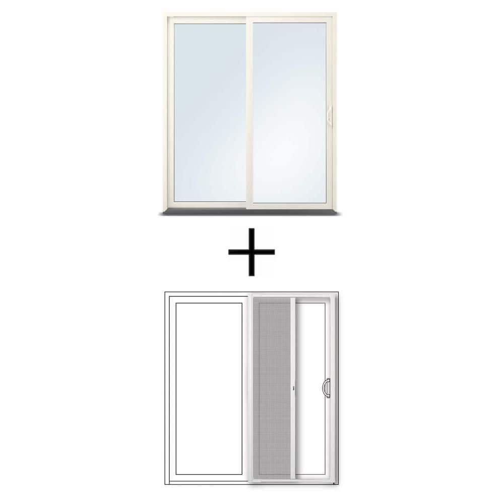 Andersen 71-1/4 in. x 79-1/2 in. Gliding Patio Door and 72 in. x 80 in ...