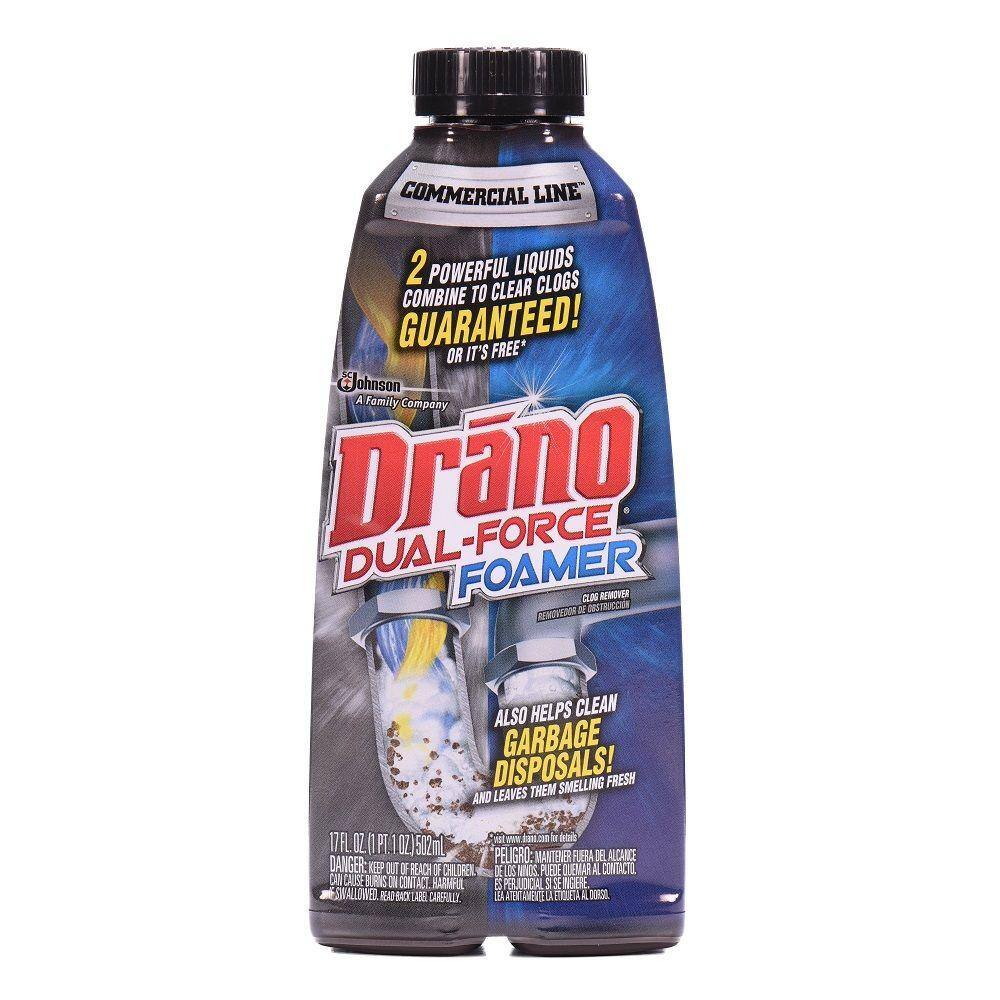 Drano 17 oz. Dual Force Liquid Foamer 70199 - The Home Depot