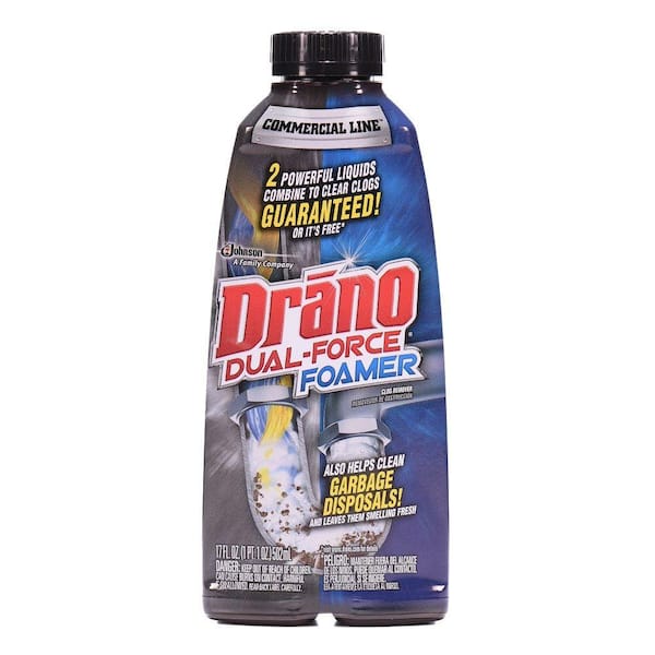Drano 17 oz. Dual Force Liquid Foamer 70199 - The Home Depot