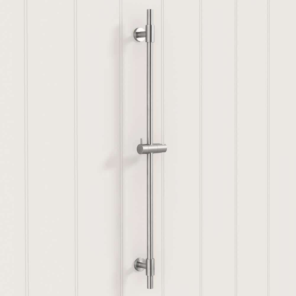 KES 40 in. Wall Mount Shower Slide Bar with Adjustable Handheld Shower ...