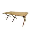 Sudzendf Solid Wood Outdoor Foldable Portable Patio Dining Table ...