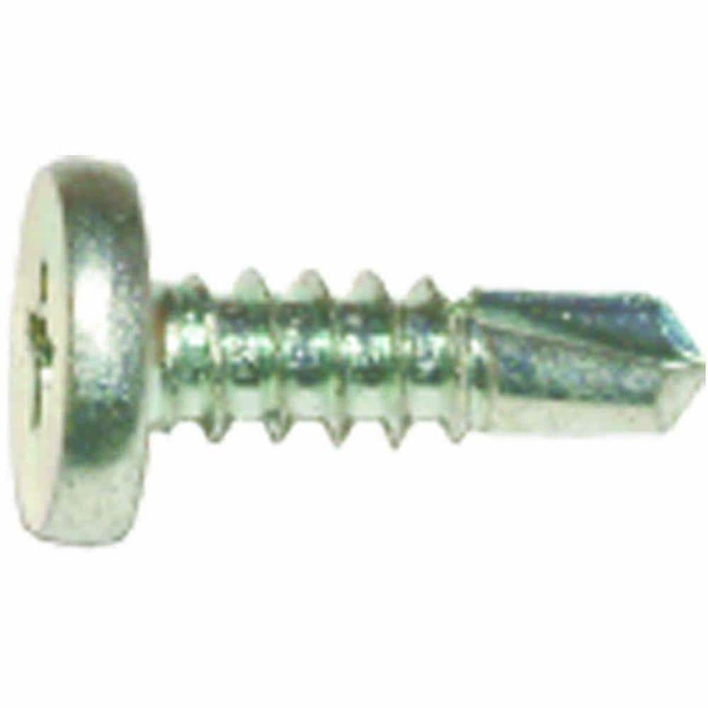 Drive Straight #10 5/8 in. Phillips Pan-Head Self-Drilling Screws (1 lb ...