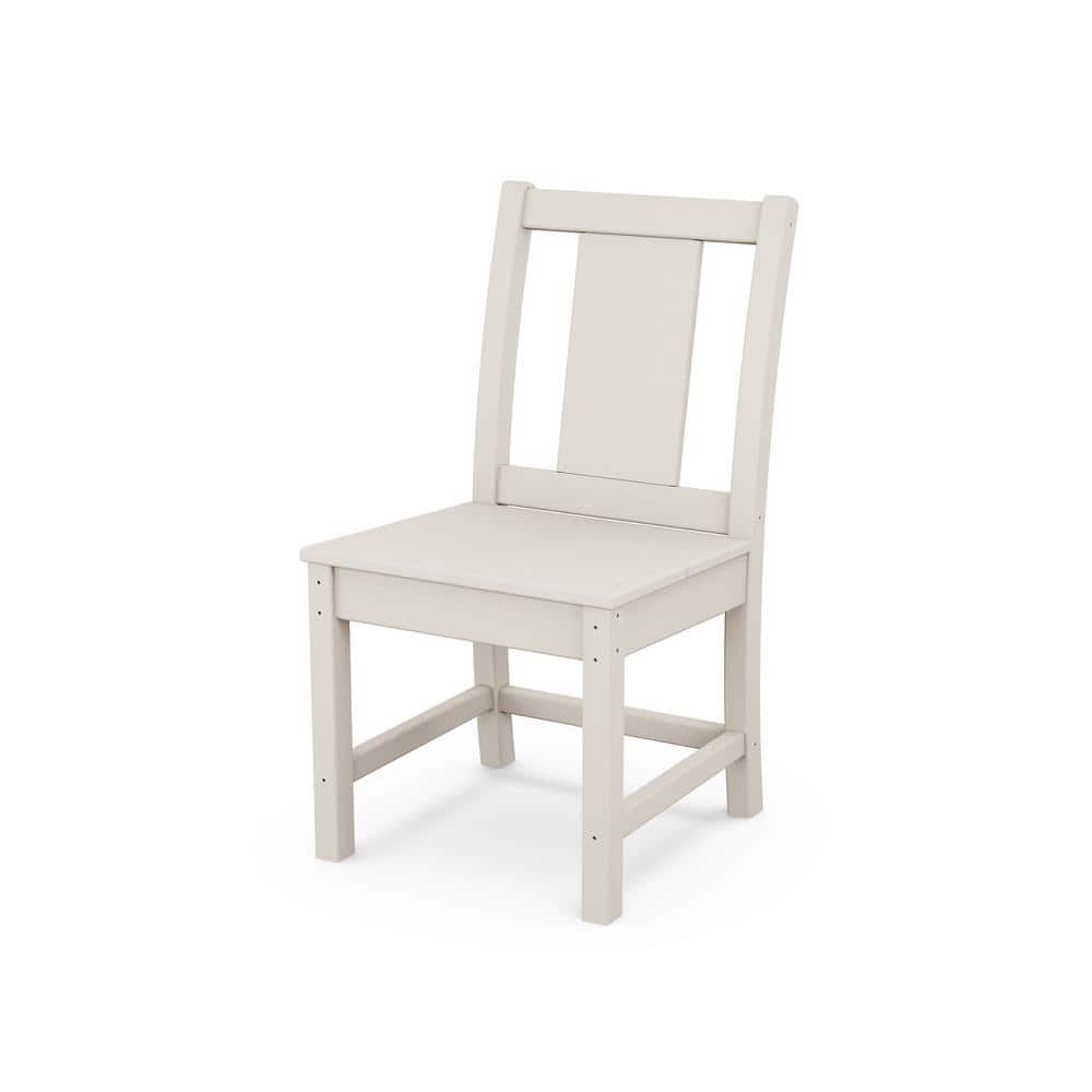 POLYWOOD Prairie Dining Side Chair in Sand TLD160SA - The Home Depot