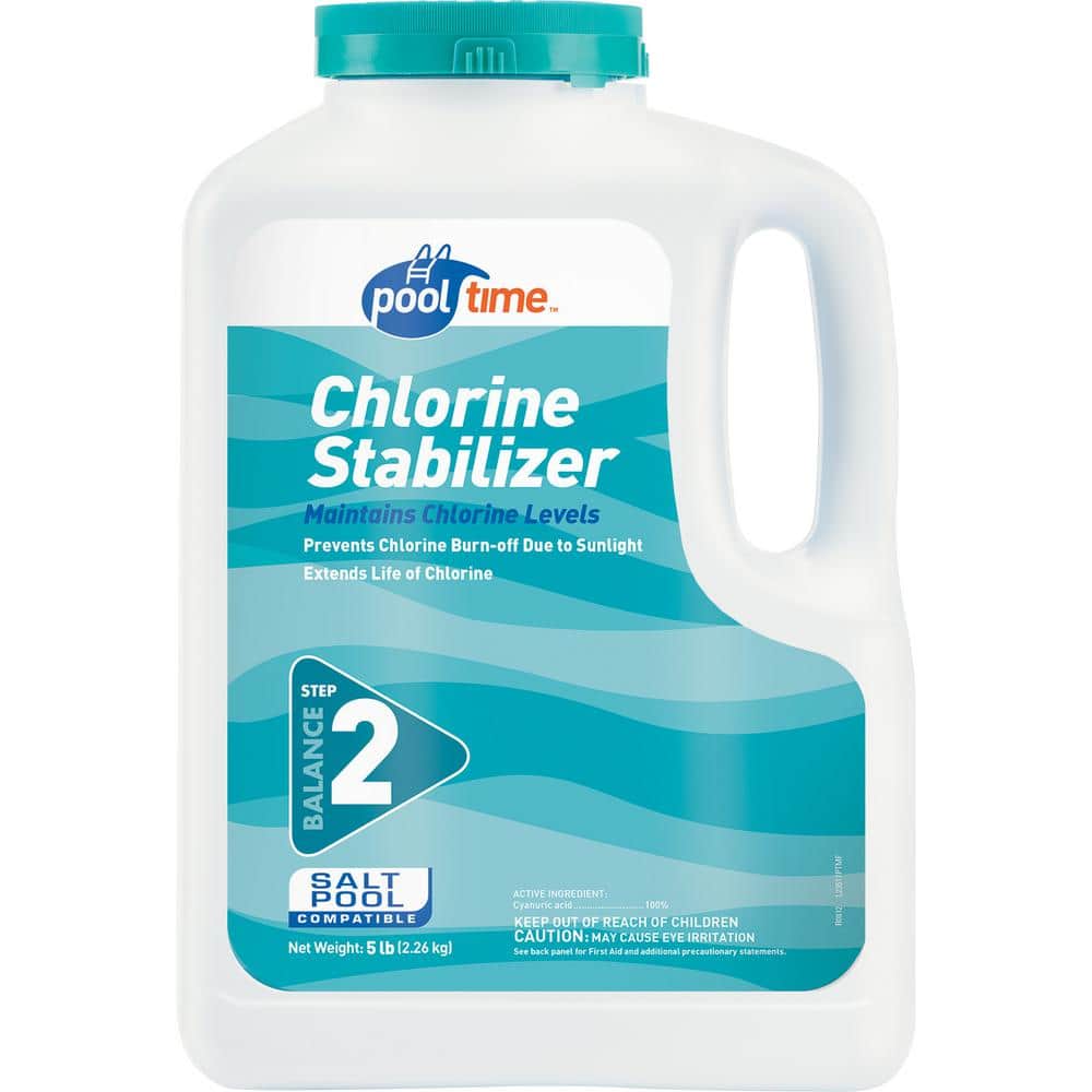 Pool Time 5 lb. Chlorine Stabilizer 23517PTM - The Home Depot