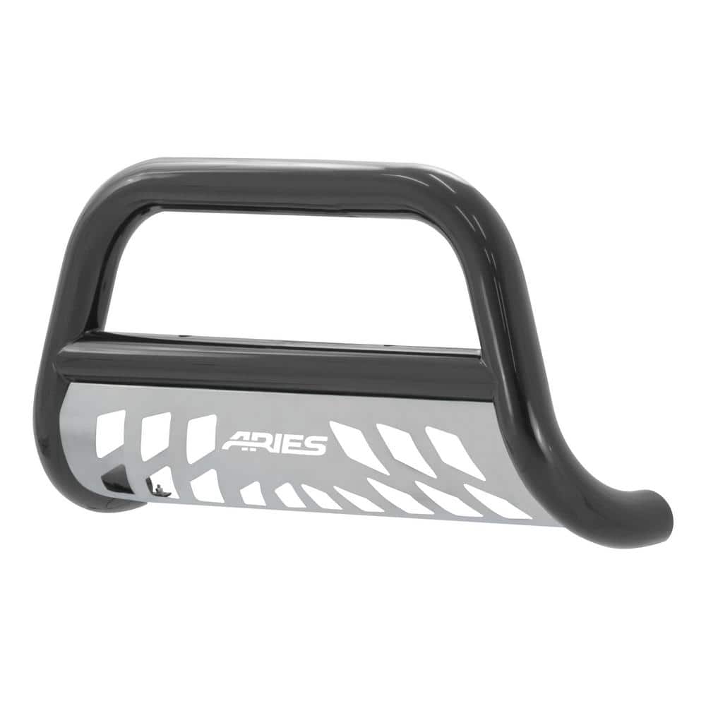 Aries Stealth 3-Inch Black Stainless Steel Bull Bar, Select Avalanche ...