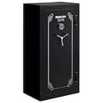 STACK-ON Elite 30-Gun Fireproof Safe with Electronic Lock, Black E18-30 ...