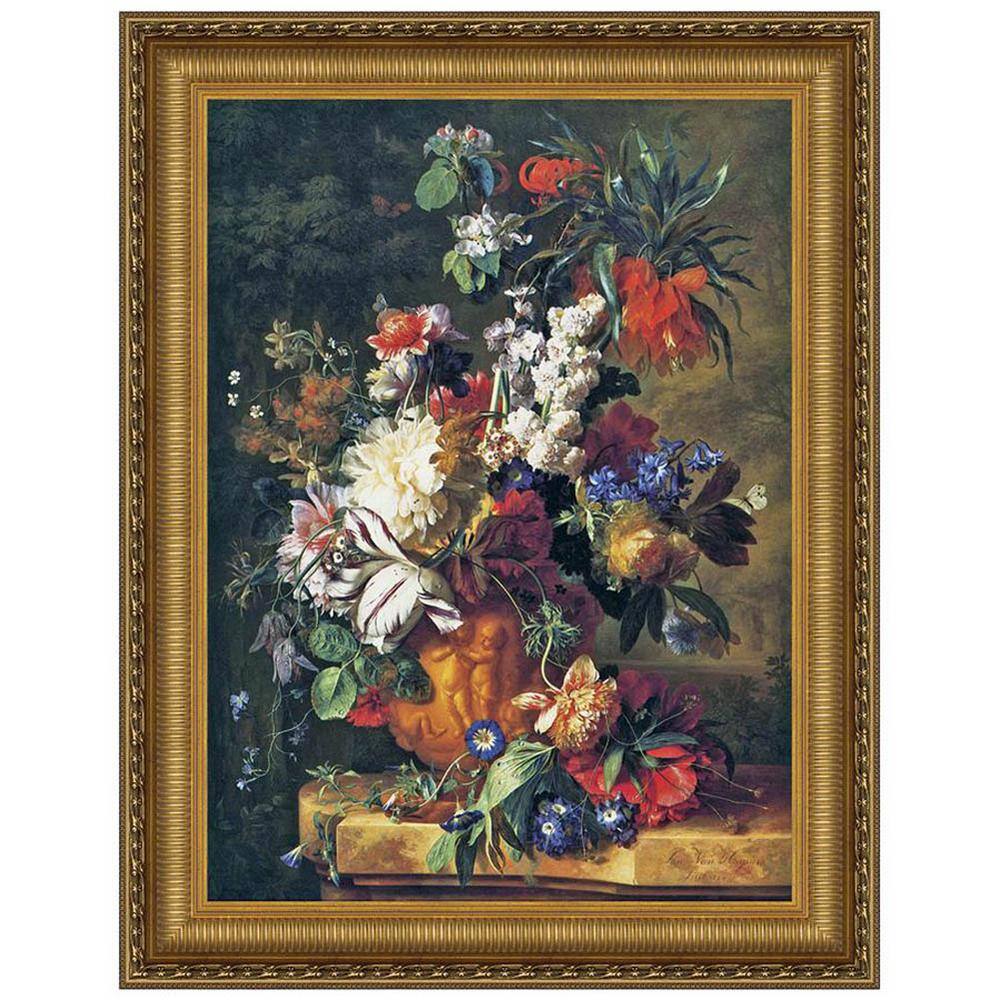 Design Toscano Bouquet of Flowers in an Urn 1724 by Jan van Huysum ...