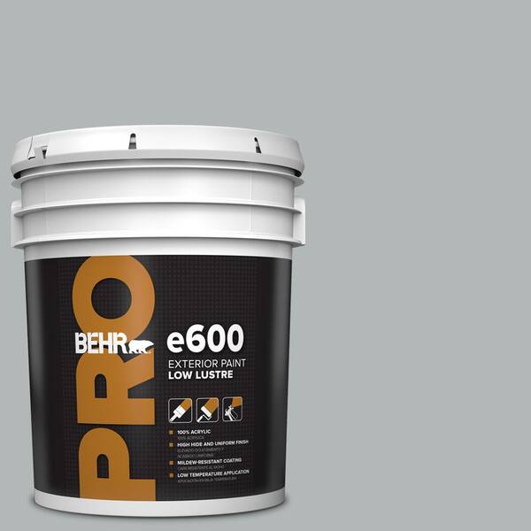 BEHR PRO 5 gal. #N450-3 Meteor Shower Low Luster Exterior Paint PR62005 ...