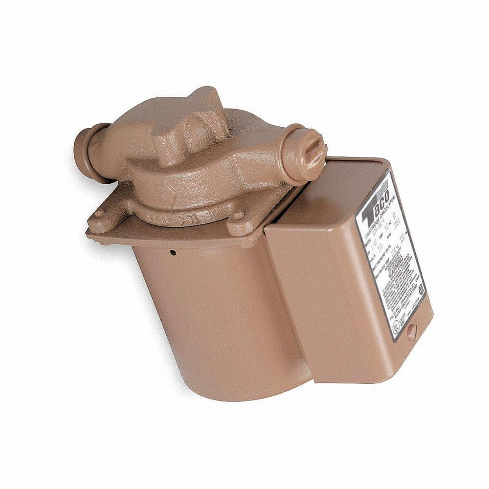 Taco Comfort Solutions 00 Series 0.03 hp. 115-Volt Bronze Circulator ...