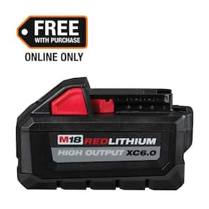 Milwaukee M18 18V Lithium-Ion REDLITHIUM FORGE XC 8.0 Ah Battery Pack ...