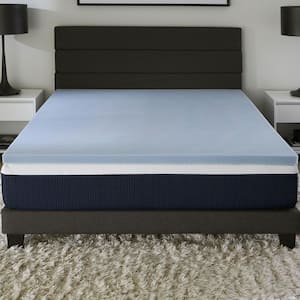 Comfort Tech 2 in. Mattress Topper Featuring Tranquility Foam, Queen ...