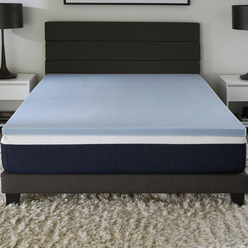 Comfort Tech 2 in. Mattress Topper Featuring Tranquility Foam, Queen ...
