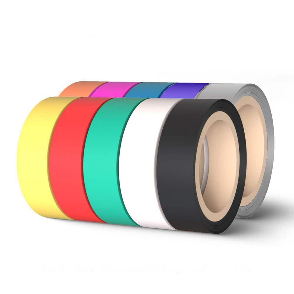 Yichuhaoxi 3/4 x 66 ft. Electrical Tape Multi-Colored Flame Retardant ...