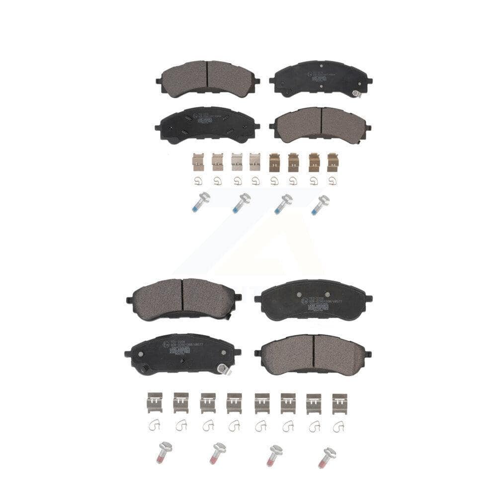 TEC Front Rear Ceramic Brake Pads Kit For 2019-2022 Ford Ranger KTC ...