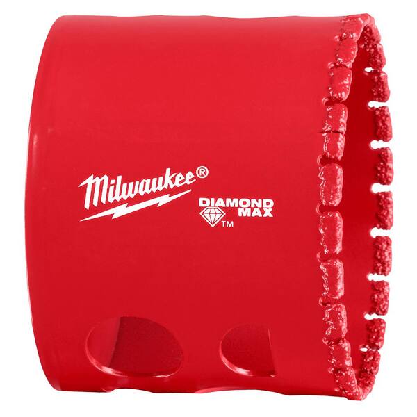 Milwaukee 2-1/8 in. Diamond Max Hole Saw 49-56-5649 - The Home Depot