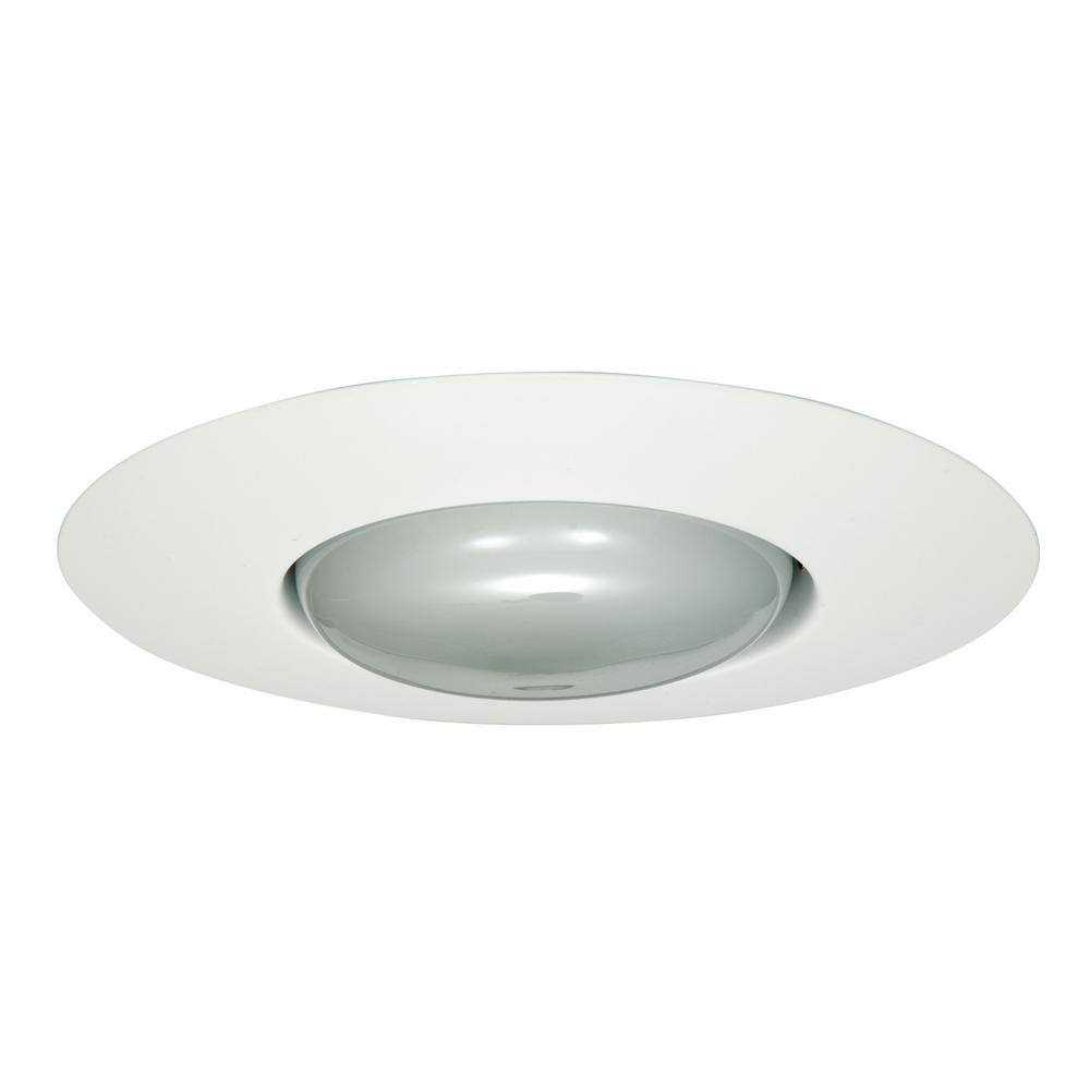 HALO 300 Series 6 in. White Recessed Ceiling Light with Open Splay Trim ... HALO 300 Series 6 in. White Recessed Ceiling Light with Open Splay Trim ...