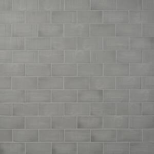 Ivy Hill Tile Mayan Deco Warm White 3.93 in. x 0.43 in. Matte Ceramic ...