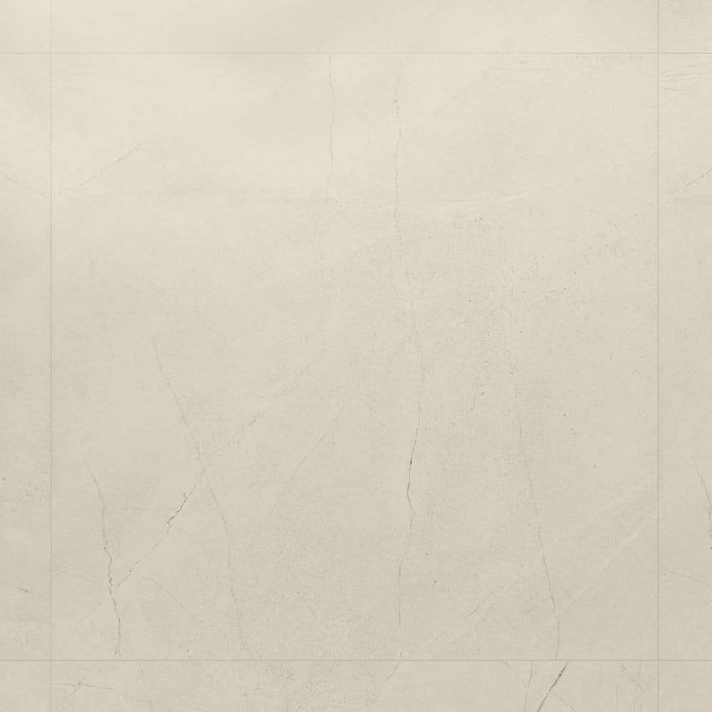 Ivy Hill Tile Dorian Marfil Cream 47.24 in. x 47.24 in. Marble Look ...