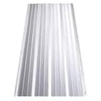 Gibraltar Building Products 16 ft. SM-Rib Galvalume Steel 29-Gauge Roof ...