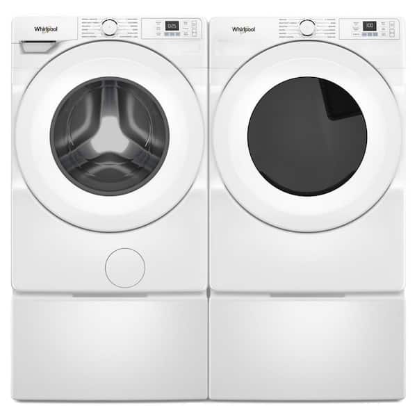 Whirlpool 7.4 Cu. Ft. vented Front Load Electric Dryer in White with ...
