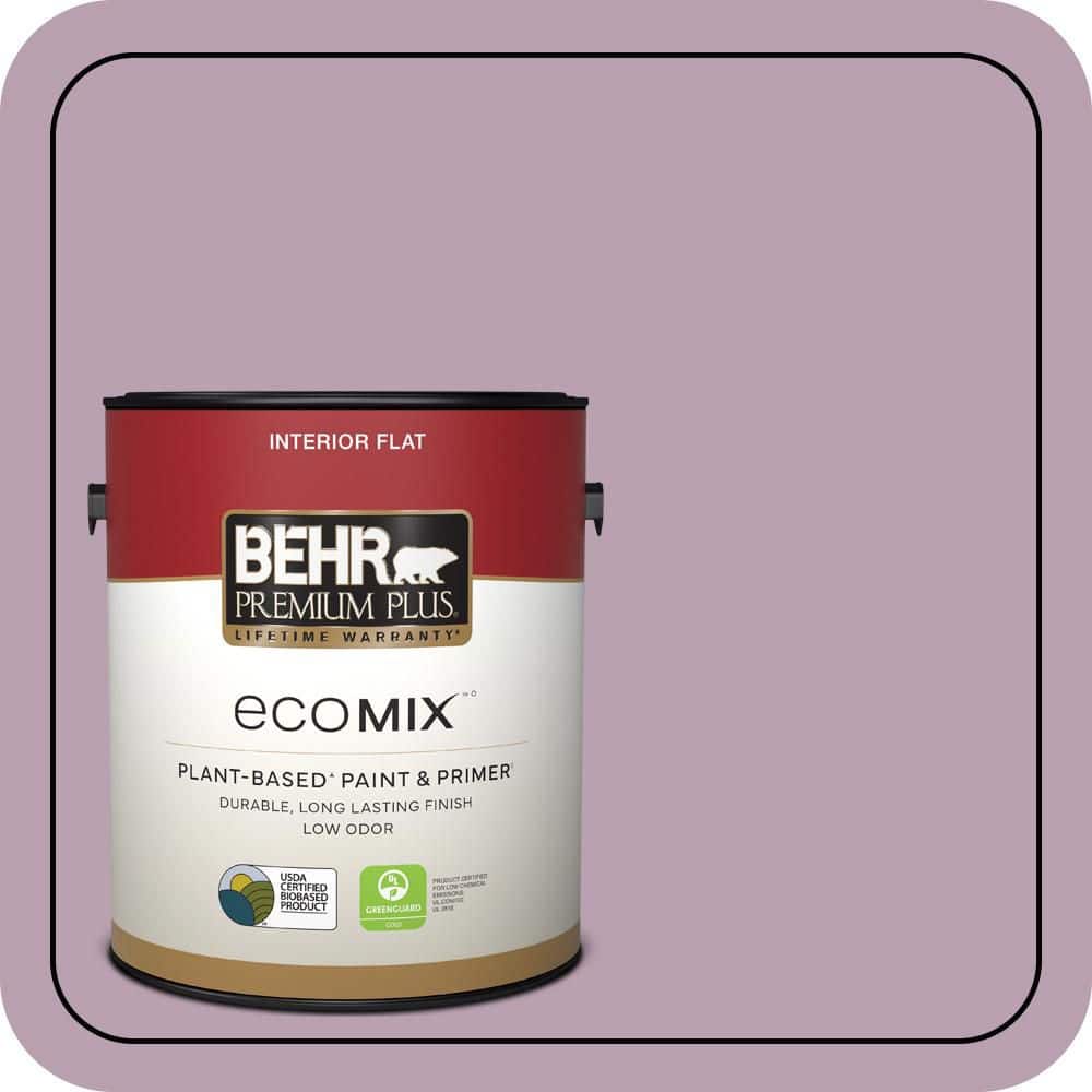 BEHR PREMIUM PLUS 1 gal. #S110-4 Highland Thistle Flat EcoMix Plant ...