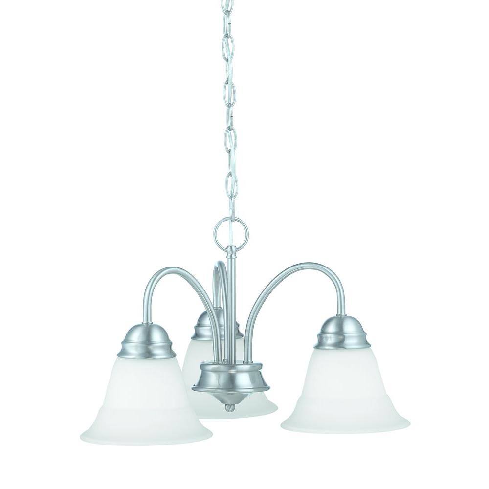 Thomas Lighting Bella 3-Light Brushed Nickel Chandelier TK0003217