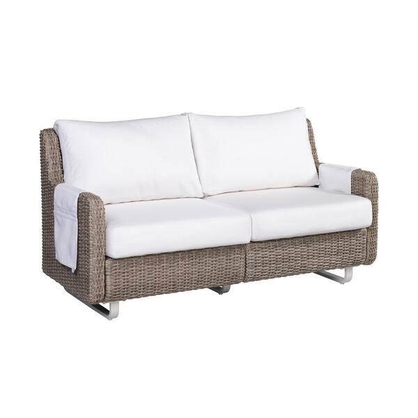 Outdoor loveseat with sunbrella cushions store