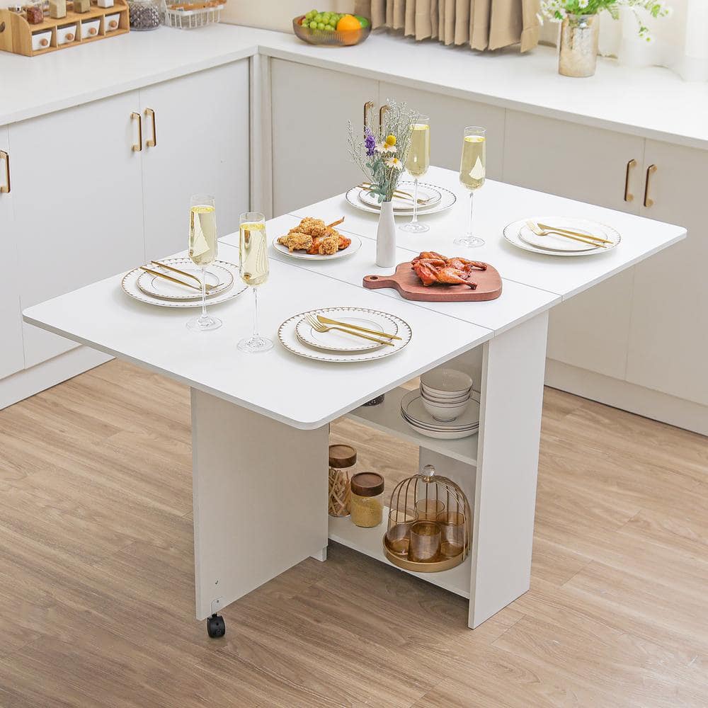 Folding type dining table store
