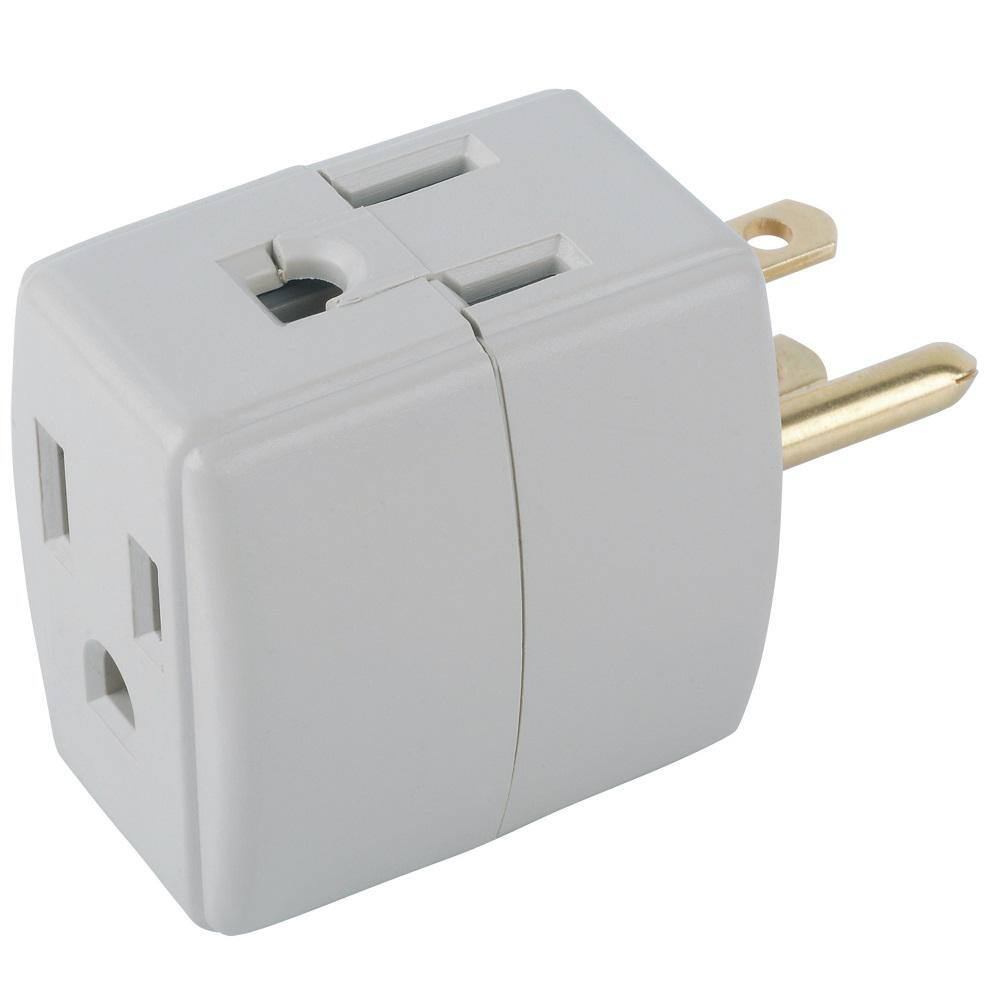 Commercial Electric 3-Sided Adapter LA-05 - The Home Depot